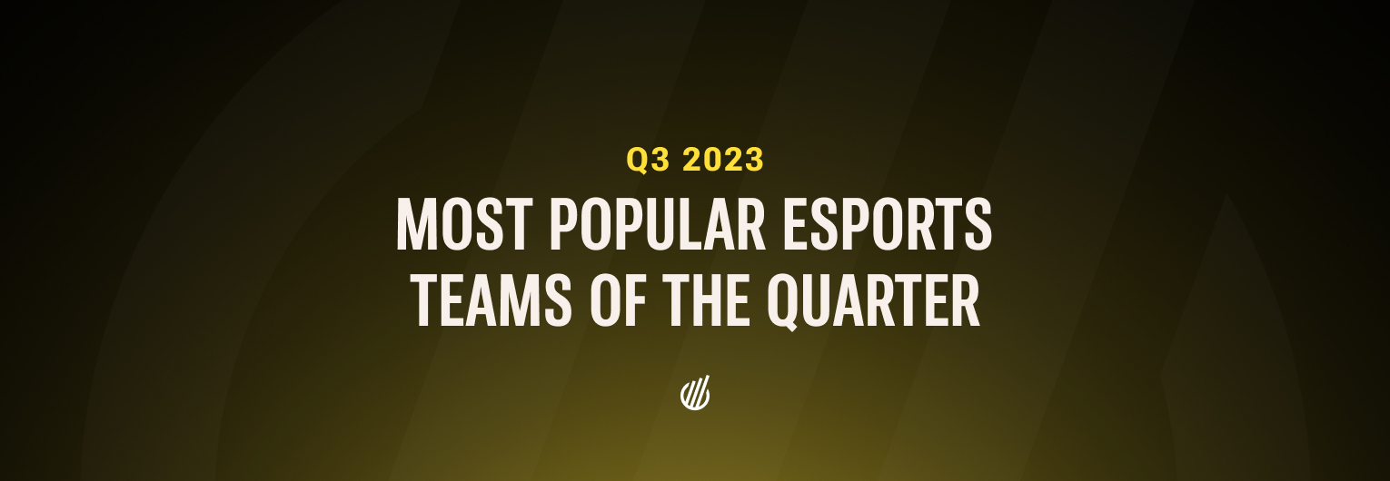 Most popular esports teams Q3 2023, by average concurrent viewers | Esports Charts
