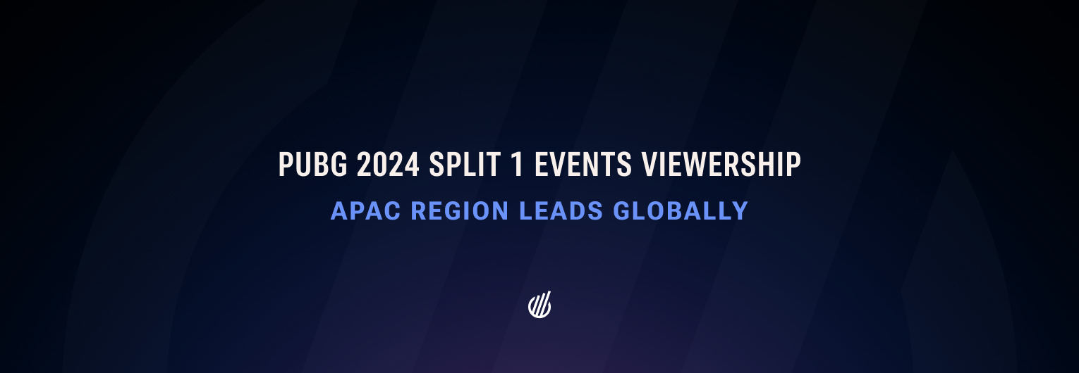 PUBG 2024 Split 1 regional events viewership statistics | Esports Charts