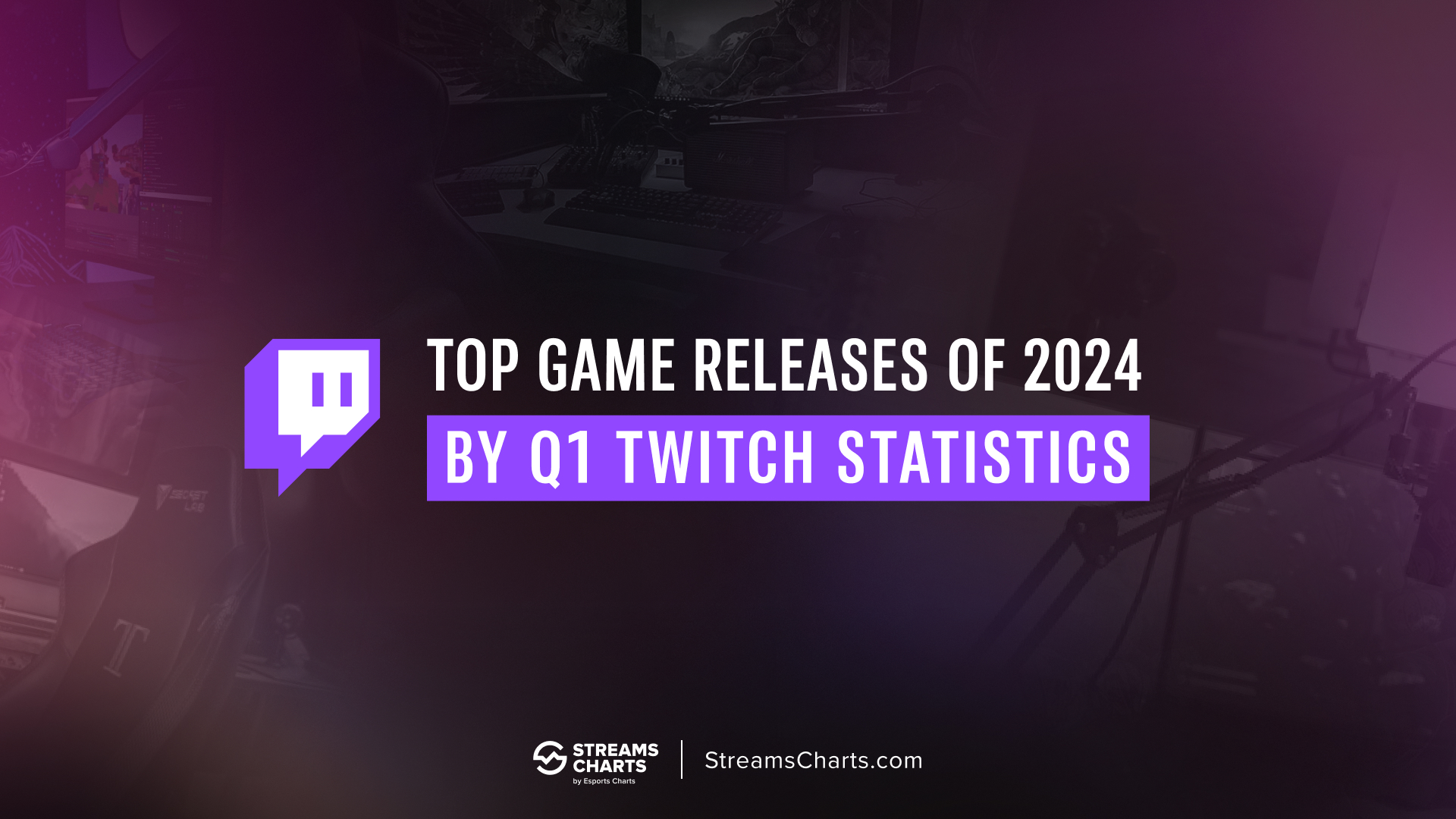 Top Game Releases of Q1 2024 on live-streaming platform Twitch ...