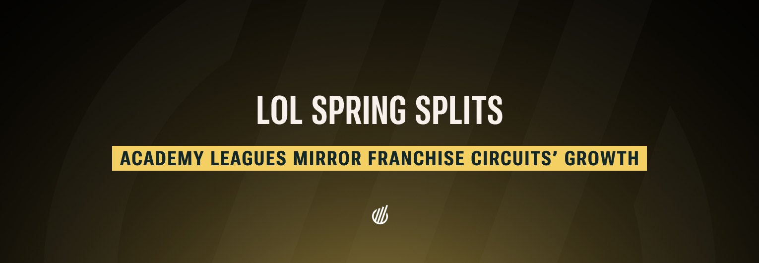 League of Legends academy leagues 2024 Spring splits — viewership recap | Esports Charts
