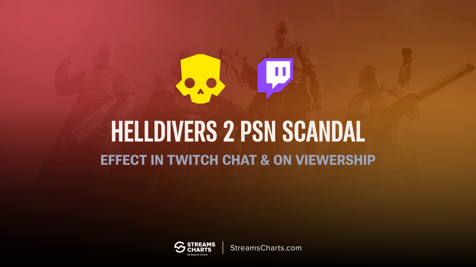 How the Helldivers 2 PSN scandal affected Twitch views & chats | Streams Charts