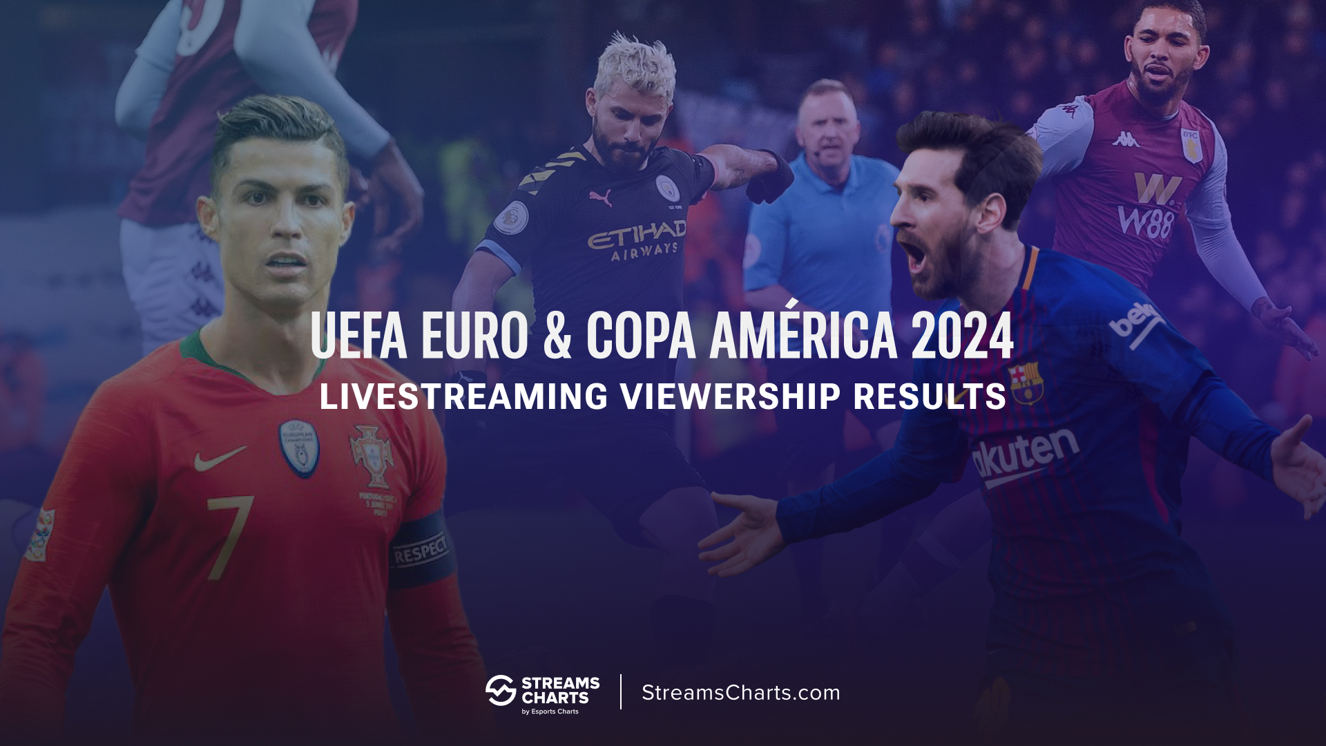 UEFA Euro 2024 & Copa América 2024 livestreaming viewership | Streams ...