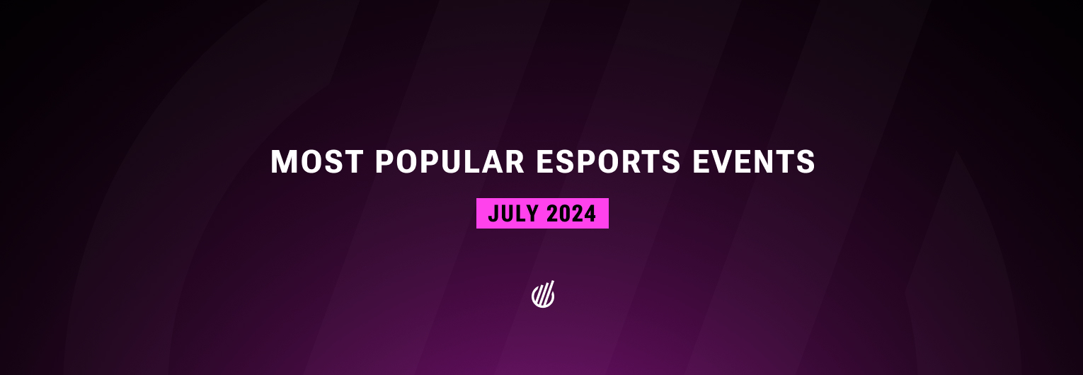 Most Popular Esports Events and Tournaments of July 2024 | Esports Charts