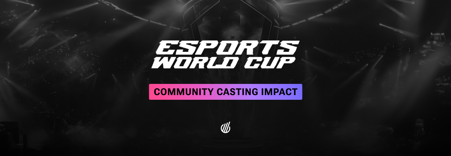 Community Casting Impact at Esports World Cup 2024 | Esports Charts