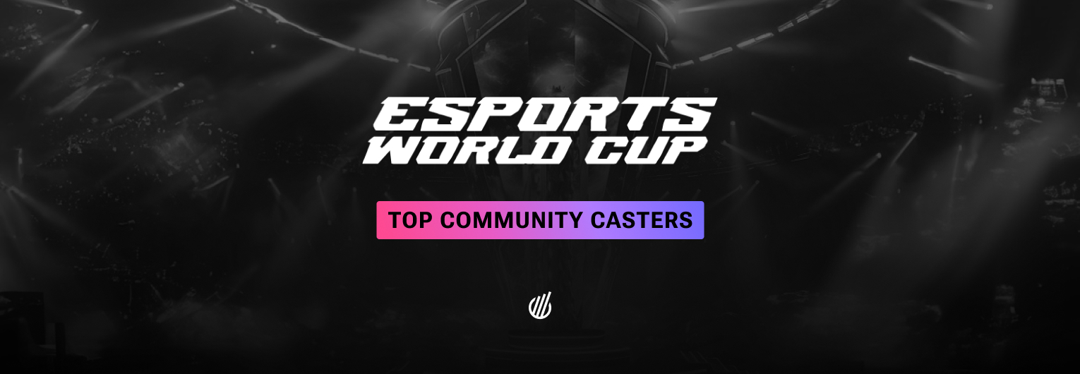 Top Community Casters at Esports World Cup 2024 | Esports Charts