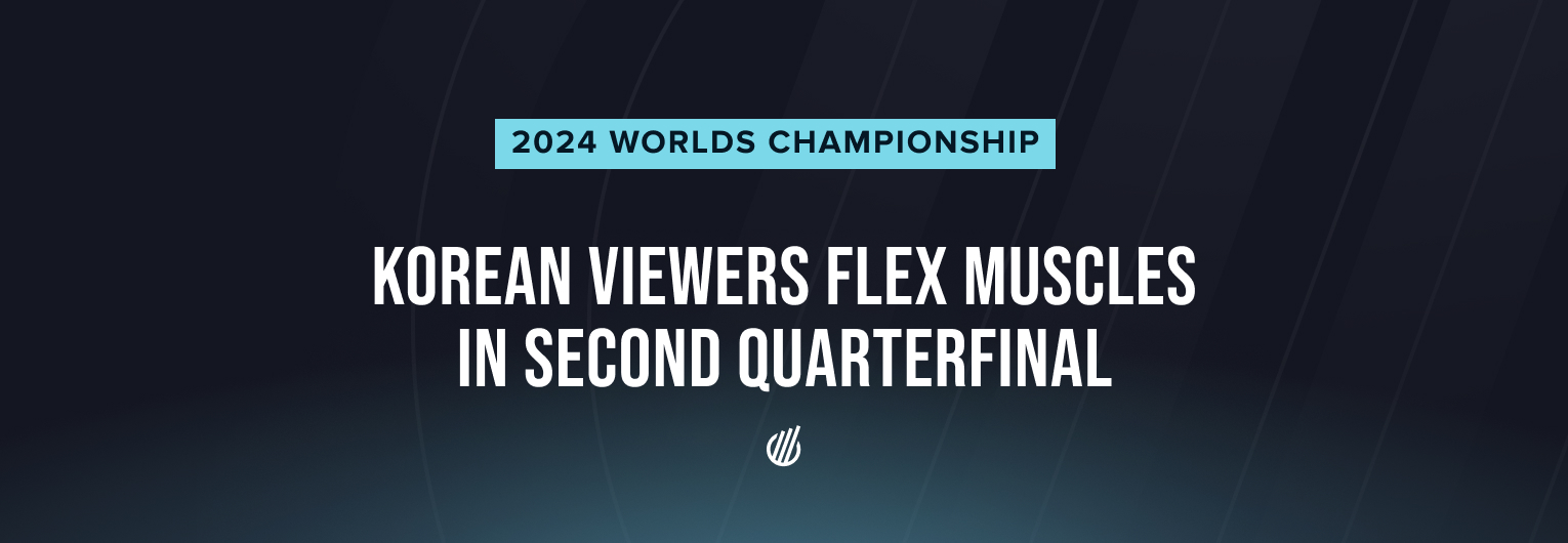 Korean viewers drive viewership surge in Worlds 2024 Quarterfinal 2 ...
