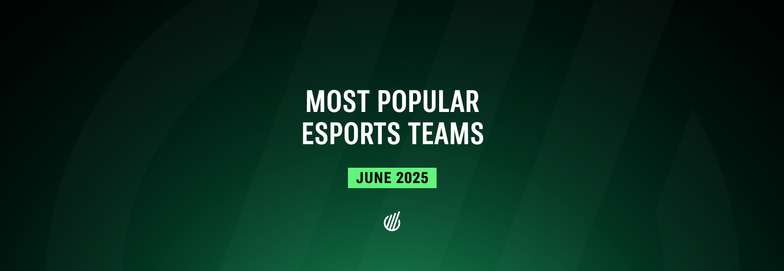 Most popular esports teams of June 2025 – Top performers by viewership ...