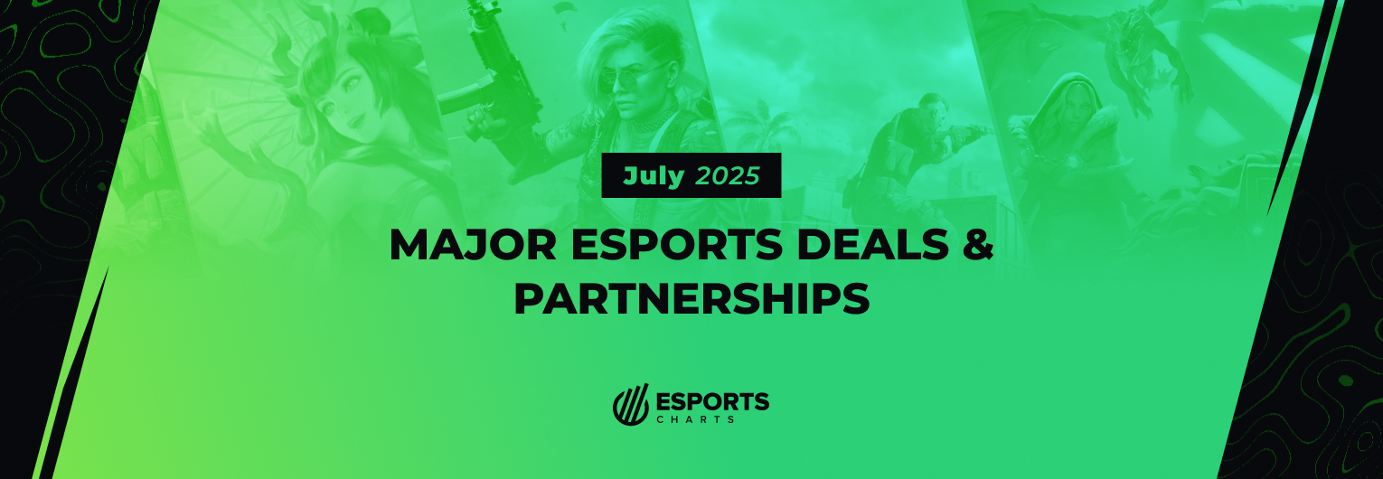 Major Esports Deals & Partnerships of July 2025: EWC Sponsorships, Team ...